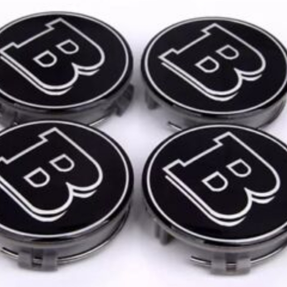 Other | 4 Mercedes Benz Brabus 75mm Rim Center Caps | Poshmark